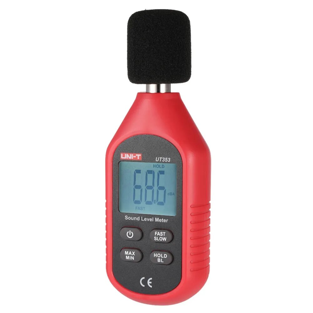 UNI-T UT353 Мини ЖК-дисплей Цифровой шумомер шума измерительный прибор Decibel