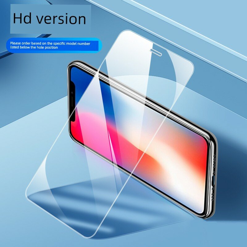 Защитное стекло для iPhone 7 Plus с антицарапинным и антиударным покрытием, 2 шт, прозрачная защита экрана для iPhone