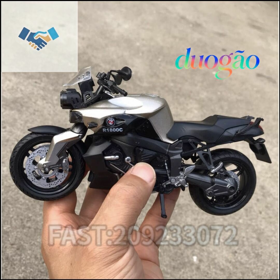 1:12 Моделирование мотоцикла BMW R1800C Alloy масштабная модель металлическая модель