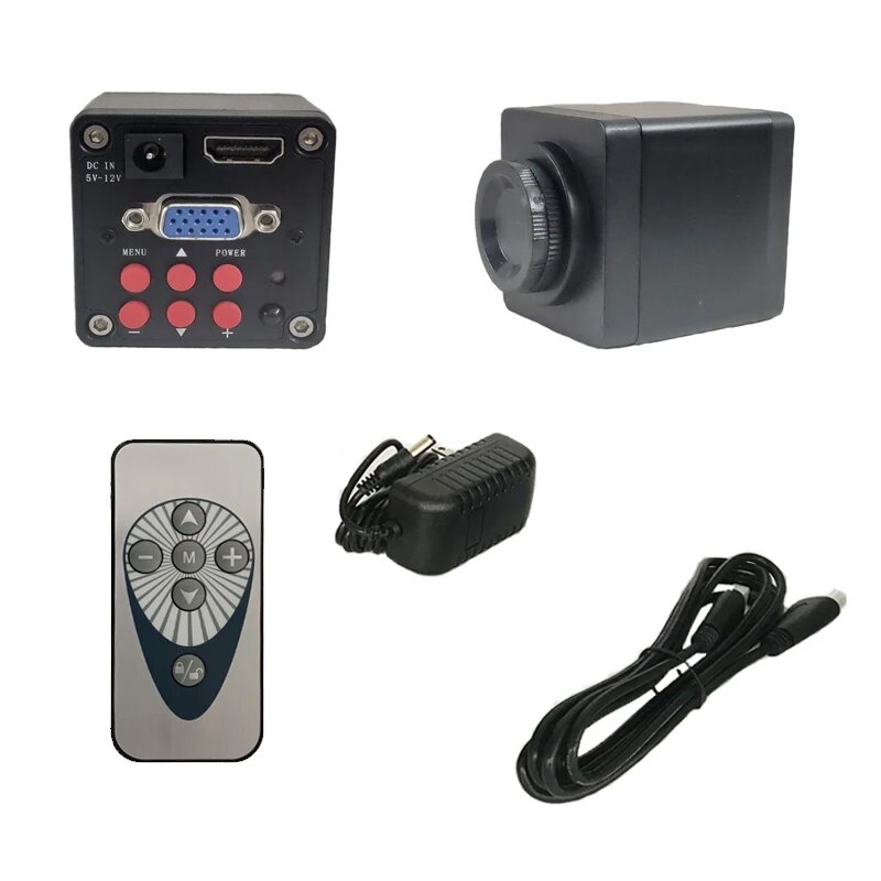 AMSZOOM 20MP HDMI VGA Микроскоп Камера Camera