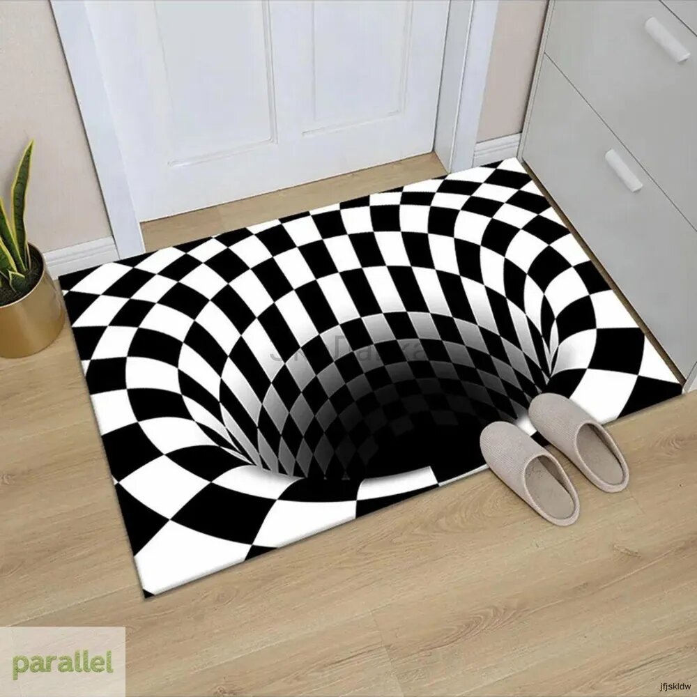 Ковер 60x80 см полиэстер искусственная замша с 3D эффектом для гостиной, детской, санузла, спальни