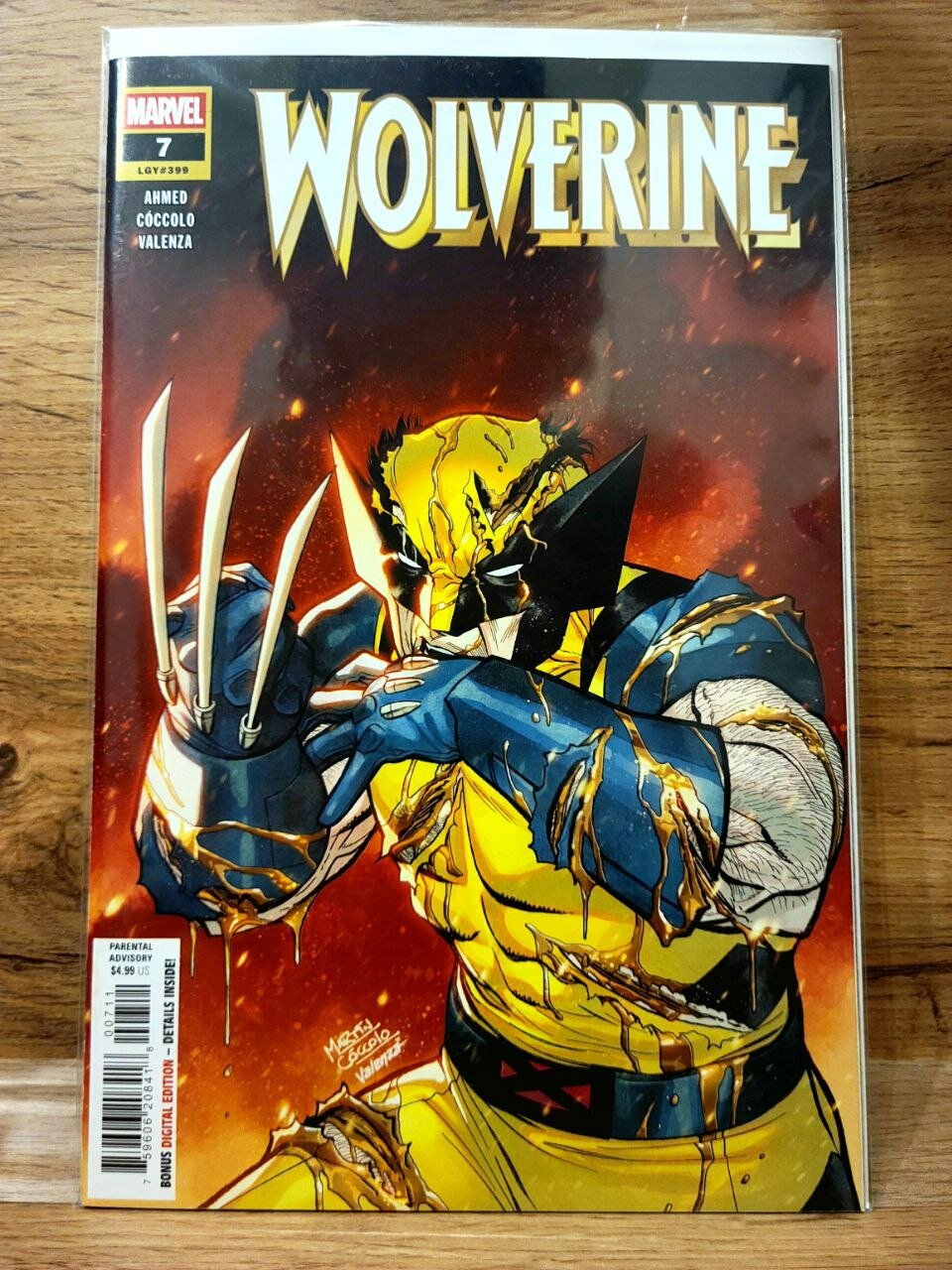 Комикс Wolverine #7. Оригинал!