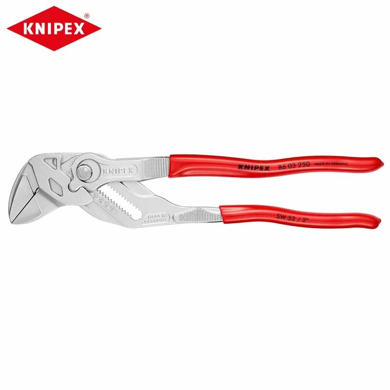 KNIPEX 86 03 250 Клещи-гаечные ключи в одном инструменте, хромированные