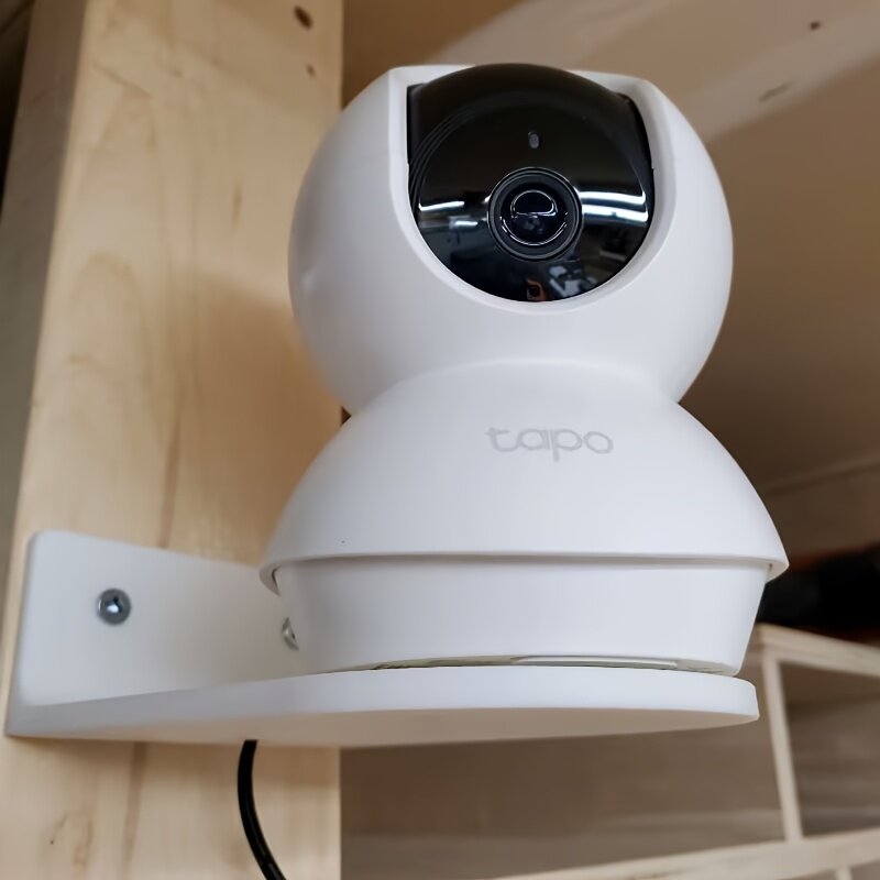 Кронштейн настенный для камер C200/210, без сверления, регулируемый, прочный пластик, противоскользящий, белый цвет