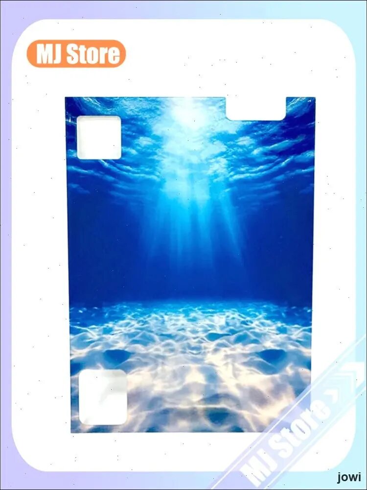 Фоновая табличка с изображением аквариума Подходит для Mijia Smart Fish Tank MYG200