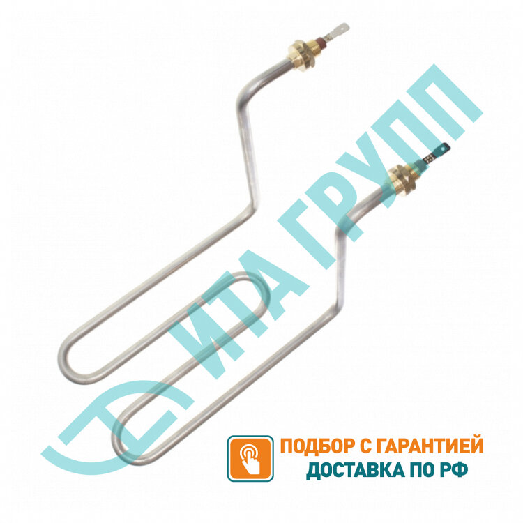 ТЭН фритюра для Angelo, Neff, 2700W, клеммы под разъем, межосевое 100мм, L245х120х185мм, D8,5мм, 220V, 48271