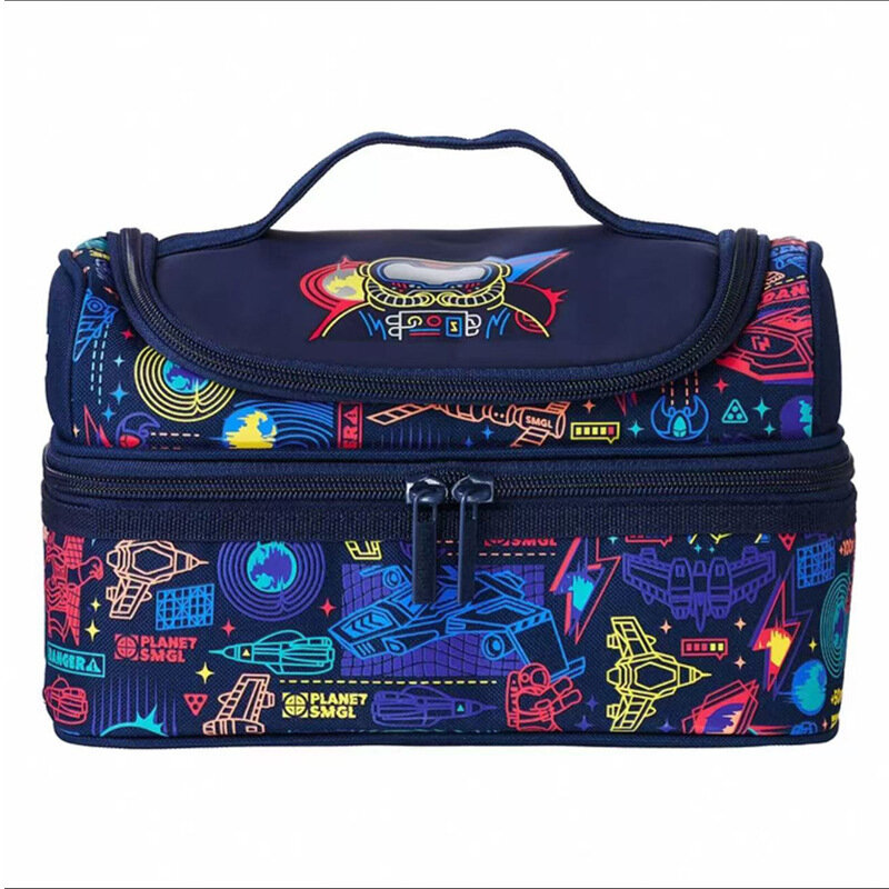 Сумка для ланча Smiggle с астронавтом, синяя (25.5x15.5 см)