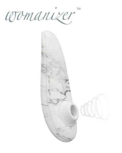 Womanizer Бесконтактный клиторальный стимулятор Marilyn Monroe Special Edition, White Marble