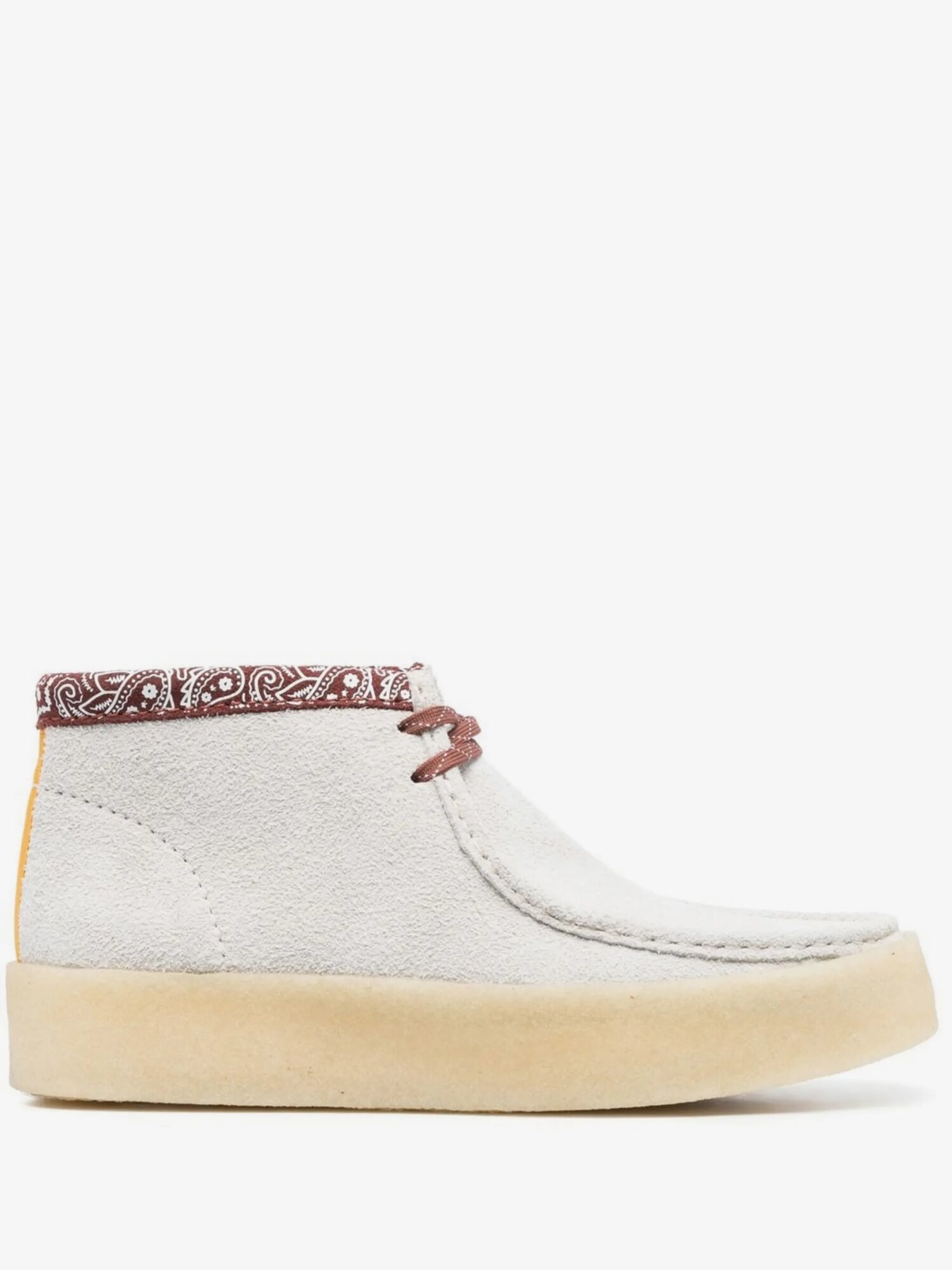 Ботинки Clarks ORIGINALs, размер 12, бежевый/белый