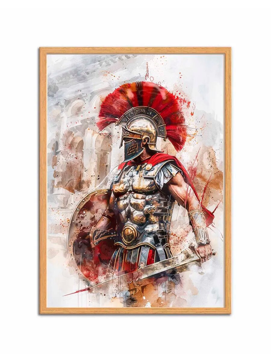 Королевская птица Гладиатор 3, Плакат 30x42см
