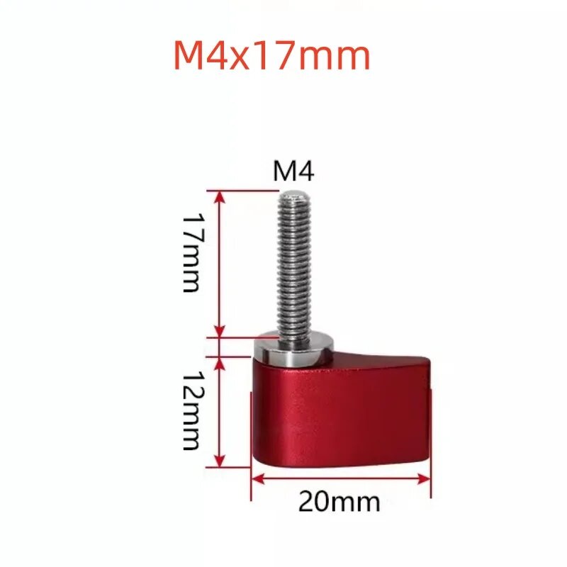 Ручка для DJI Ronin-M Jadkinsta M4x17mm red