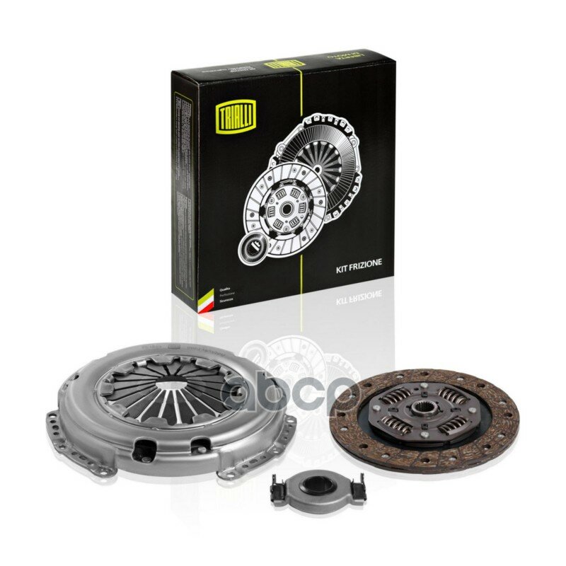Сцепление в сборе VW Golf (91-)/SEAT Ibiza (93-) 1.4i (с мех. муфт) (FR 1802) Trialli арт. FR1802