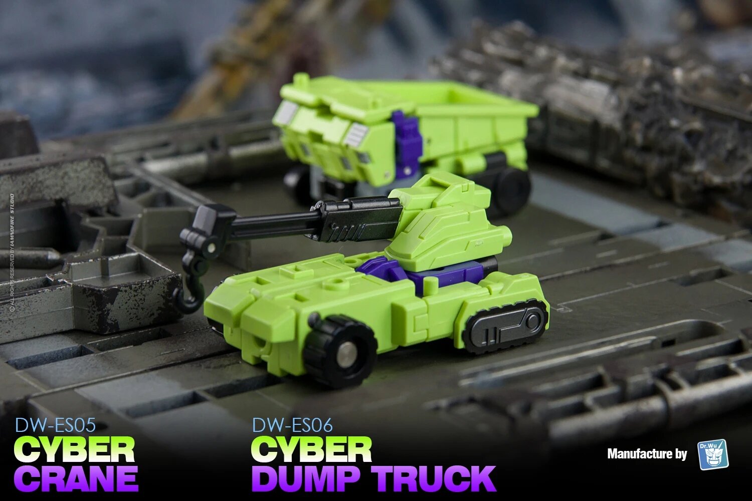 Фигурки DR.WU Devastator DW-ES03, DW-ES04, DW-ES07, DW-ES08, Bonecrusher Scrapper DW-ES05 DW-ES06