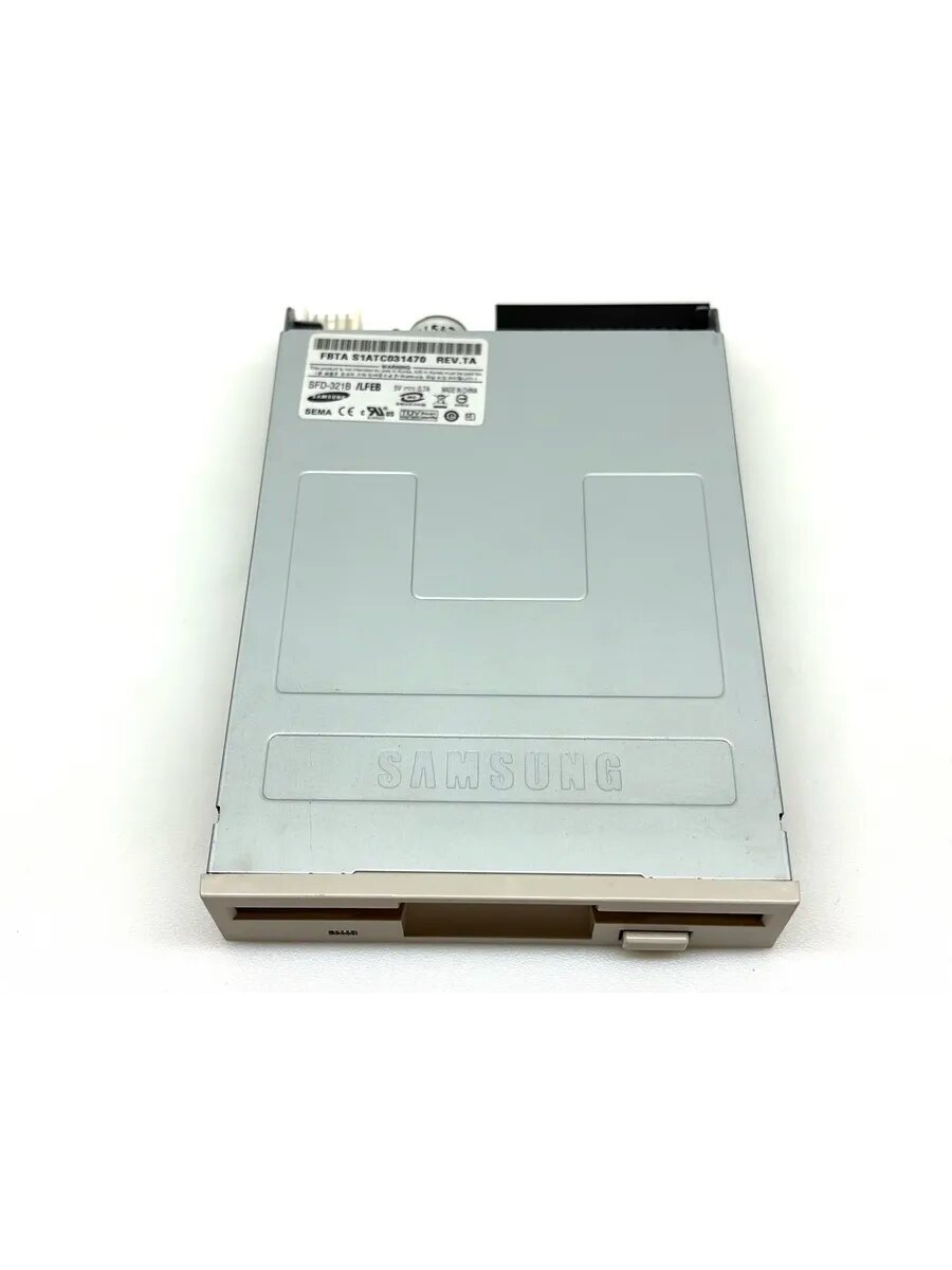 Дисковод FDD 3.5" Samsung SFD-321B, белый