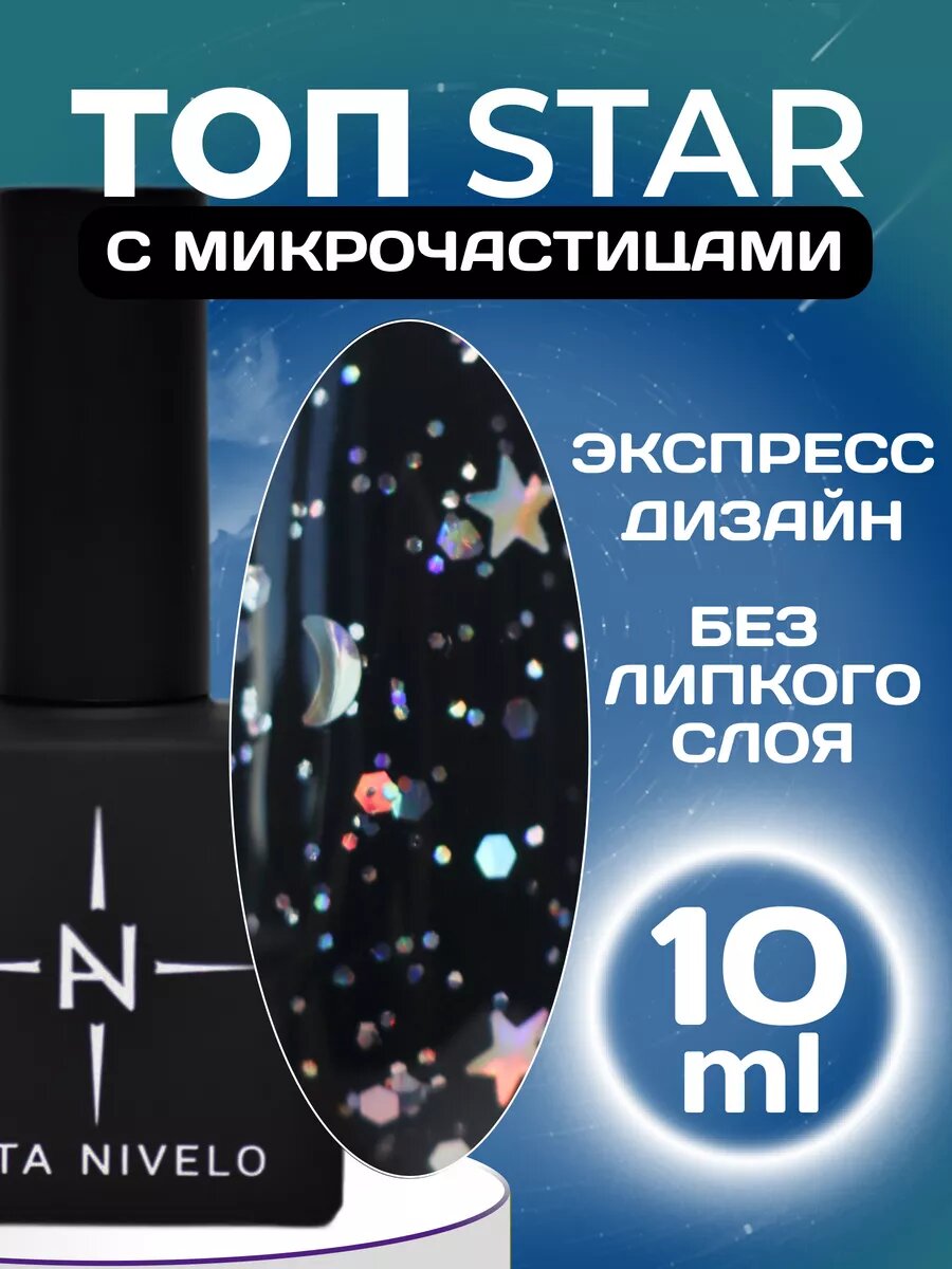 Топ для гель лака маникюра ногтей