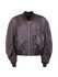 Куртка Crinkled leather bomber jacket