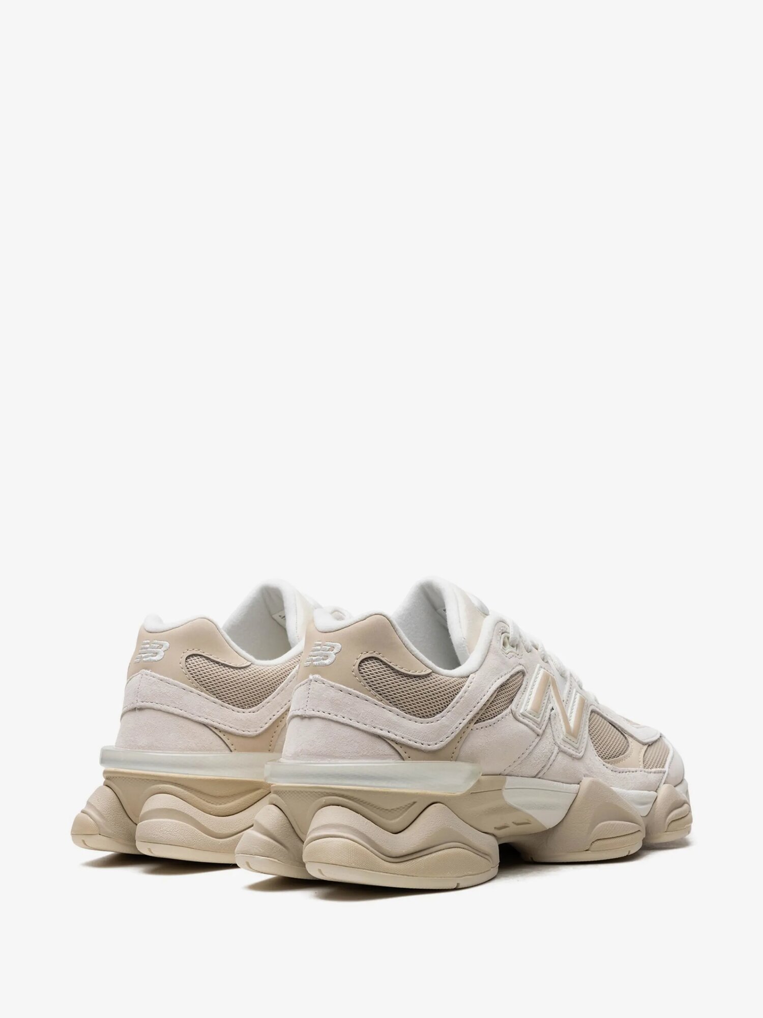 Кроссовки New Balance 9060 Beige/White, размер 8,5 US — фото 1