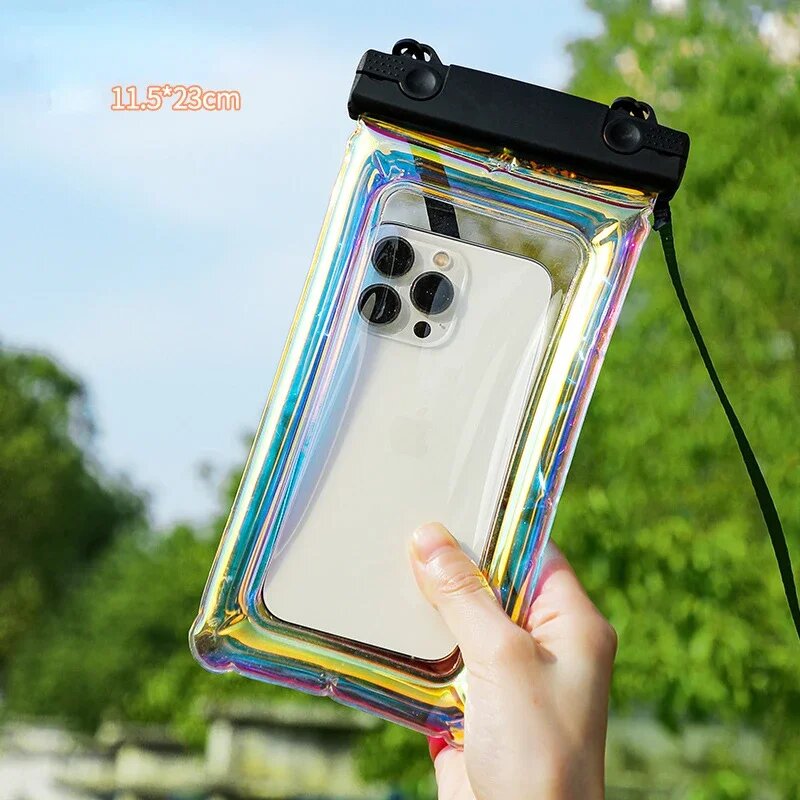 Водонепроницаемый чехол для iPhone/Xiaomi/Samsung, черный./
