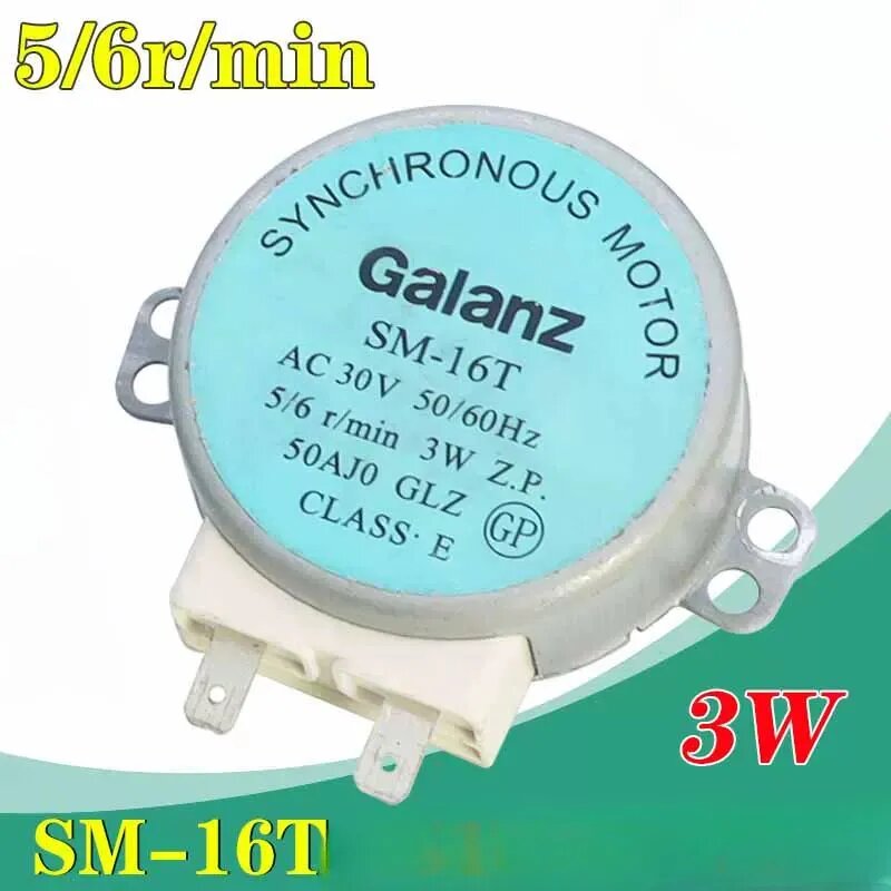 Для Микроволновая печь поворотный мотор SM-16T AC30V 3W