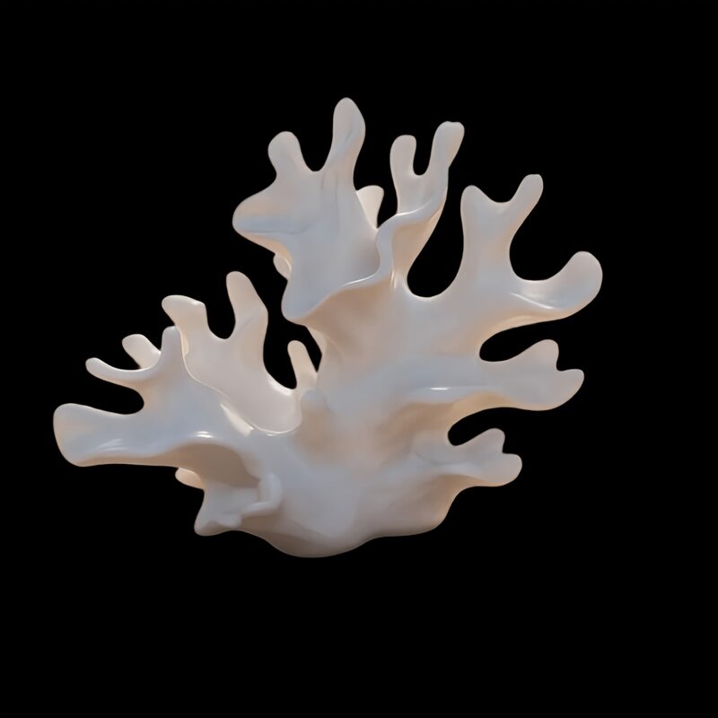 Подставка для украшений в виде коралла, белый цвет, 3D-печать, реалистичный дизайн, декор для дома и полок