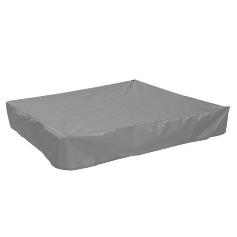Чехол для песочницы уличный, Серый - 120x120x20 см