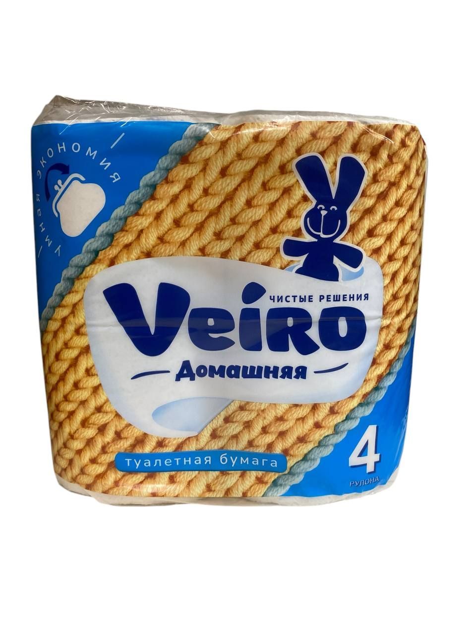 Туалетная бумага "Veiro", 2 сл, 4 рул. x 2 уп.