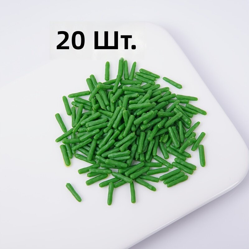20 шт. реалистичные мини-огурцы для декора кукольного домика и поделок