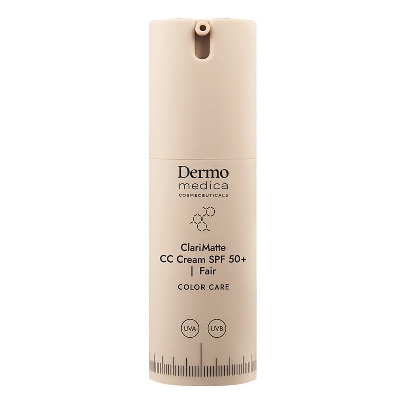 CC-средство Dermomedica ClariMatte CC Cream SPF 50+ Матирующий, колоризирующий корректирующий крем с высокой защитой UVA/UVB (цвет ) Fair 23 мл