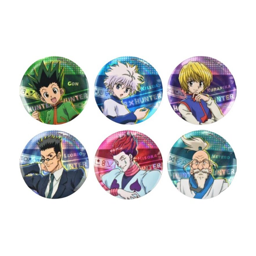 BOOM COMIC Hunter X Hunter Laser Water Ripple One Random Model Badges