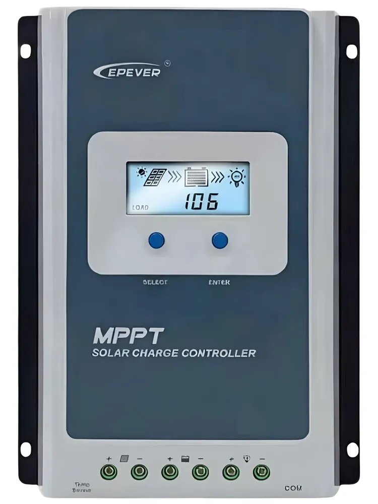 MPPT контроллер заряда EPEVER Tracer2210ANG3 20A,12/24В, с LCD дисплеем