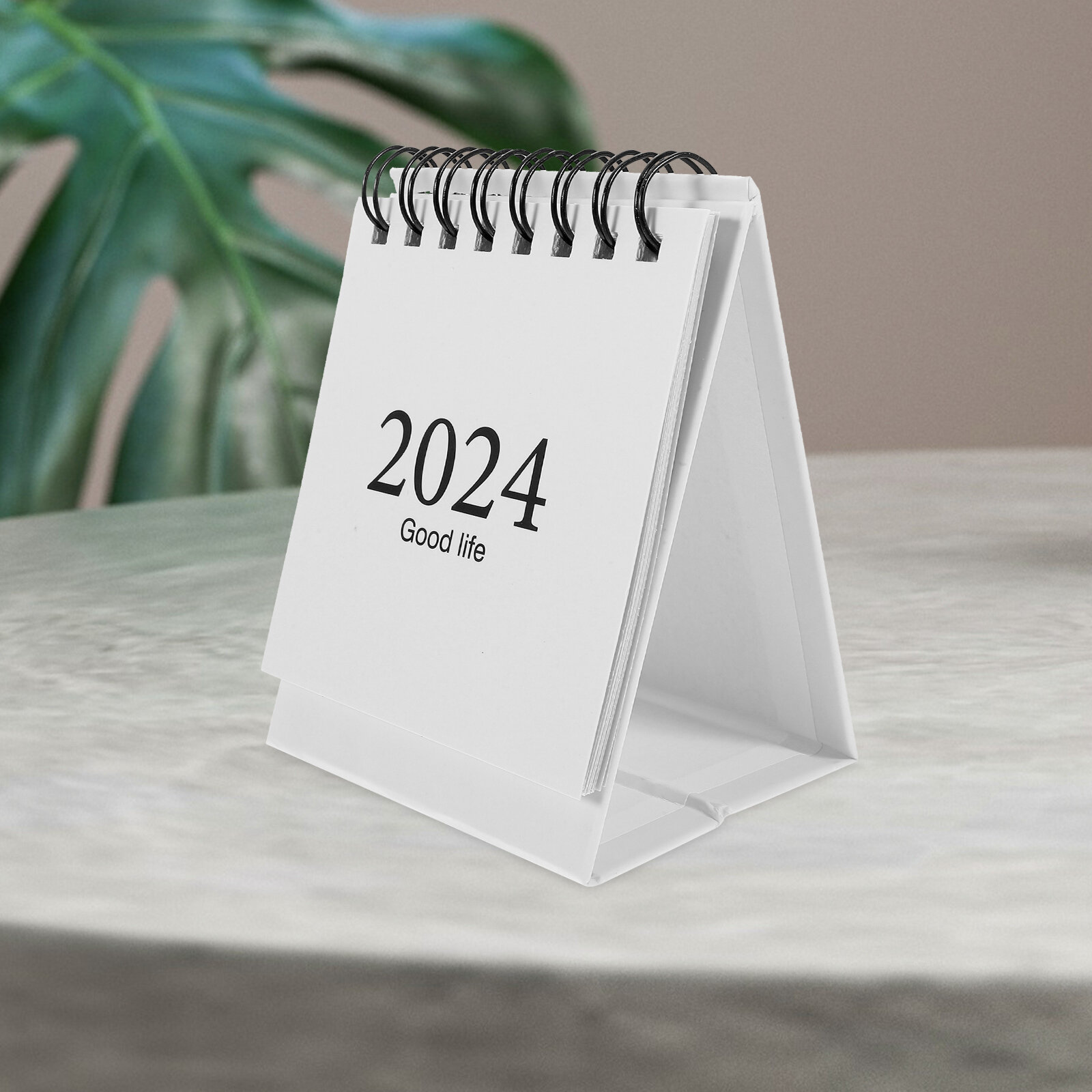 Календарь Для Стола Мини Календарь 2024 Белый Цвет Размер 10 5X7 5X6 Cm