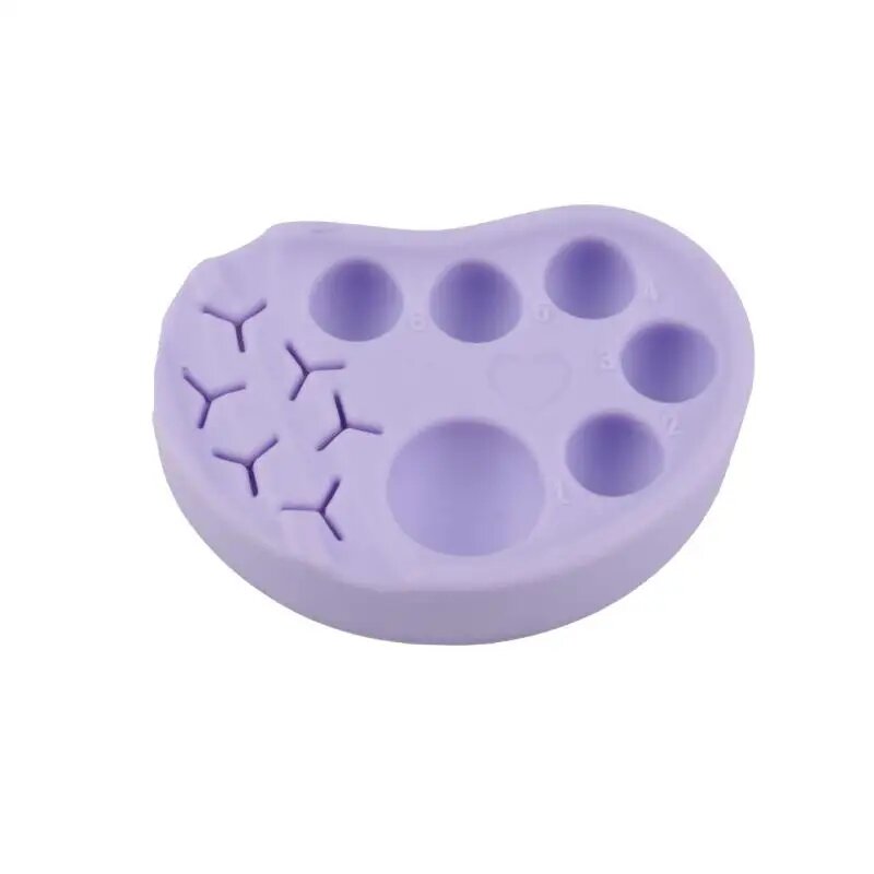 Силиконовая маникюрная палитра HNKMP Purple