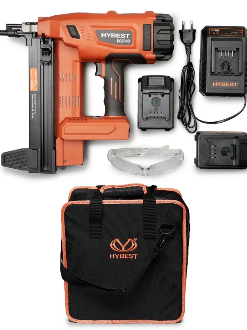 Аккумуляторный монтажный пистолет HYBEST DCSR40