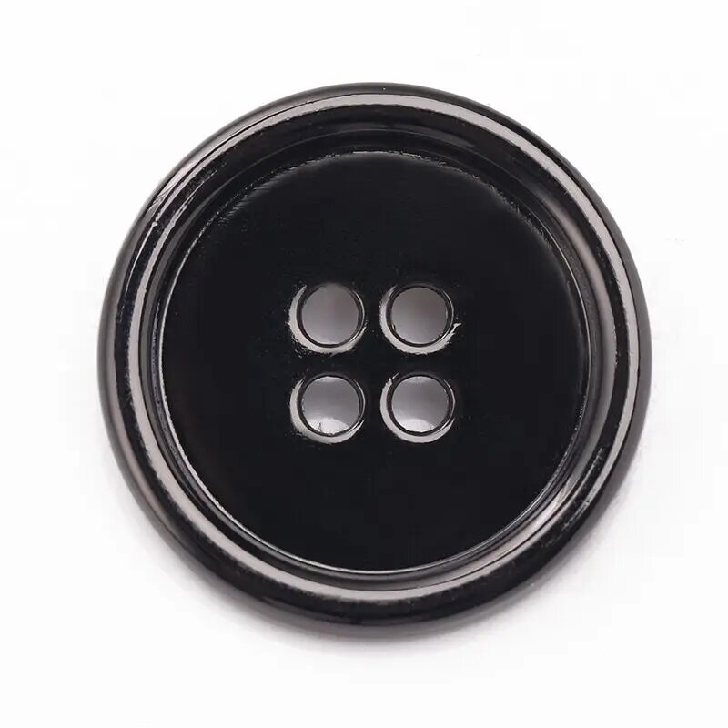 Металлические пуговицы Vovoka золотые и серебряные 10 шт. Черный, 10mm 10pieces, Black