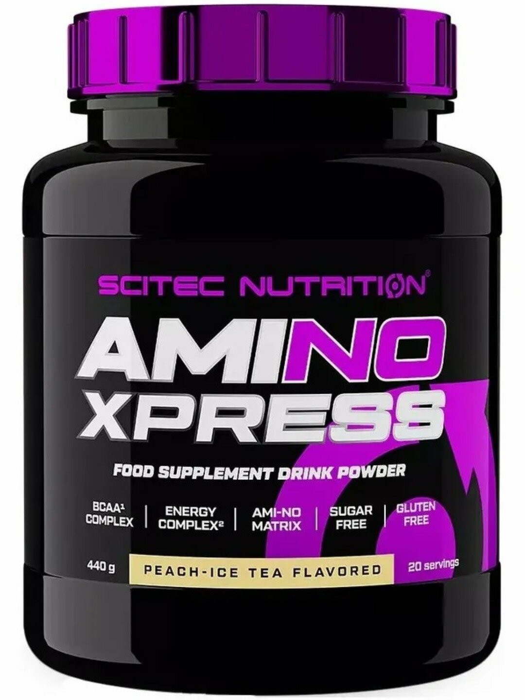 Аминокислоты Scitec Nutrition Amino Xpress 440 г, Персиковый чай со льдом