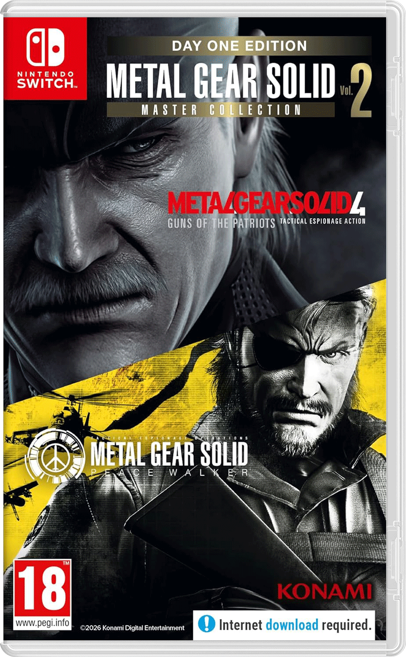 Metal Gear Solid Master Collection Vol. 2 Day One Edition [Nintendo Switch, английская версия]