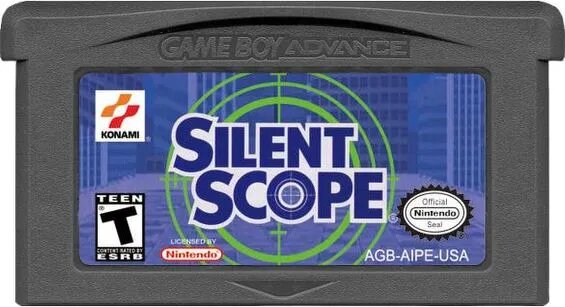 Игровой картридж Silent Scope(Game Boy Advance) для Nintendo GBA, GBA SP, NDS, USA версия