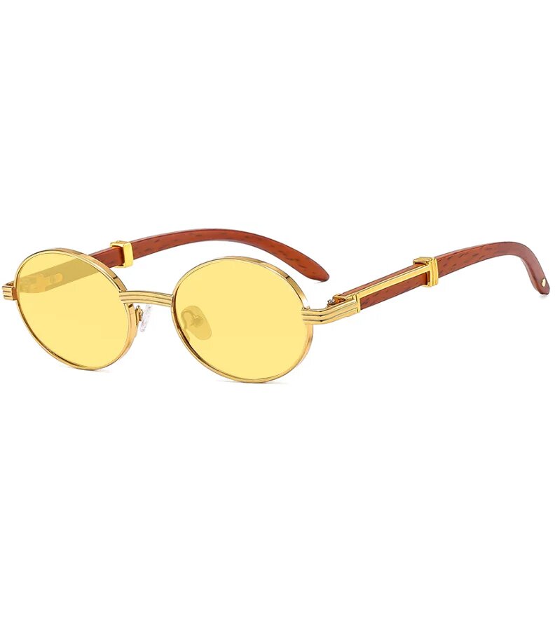 Солнцезащитные очки Cartier CT0010WO Gold Yellow -1.50