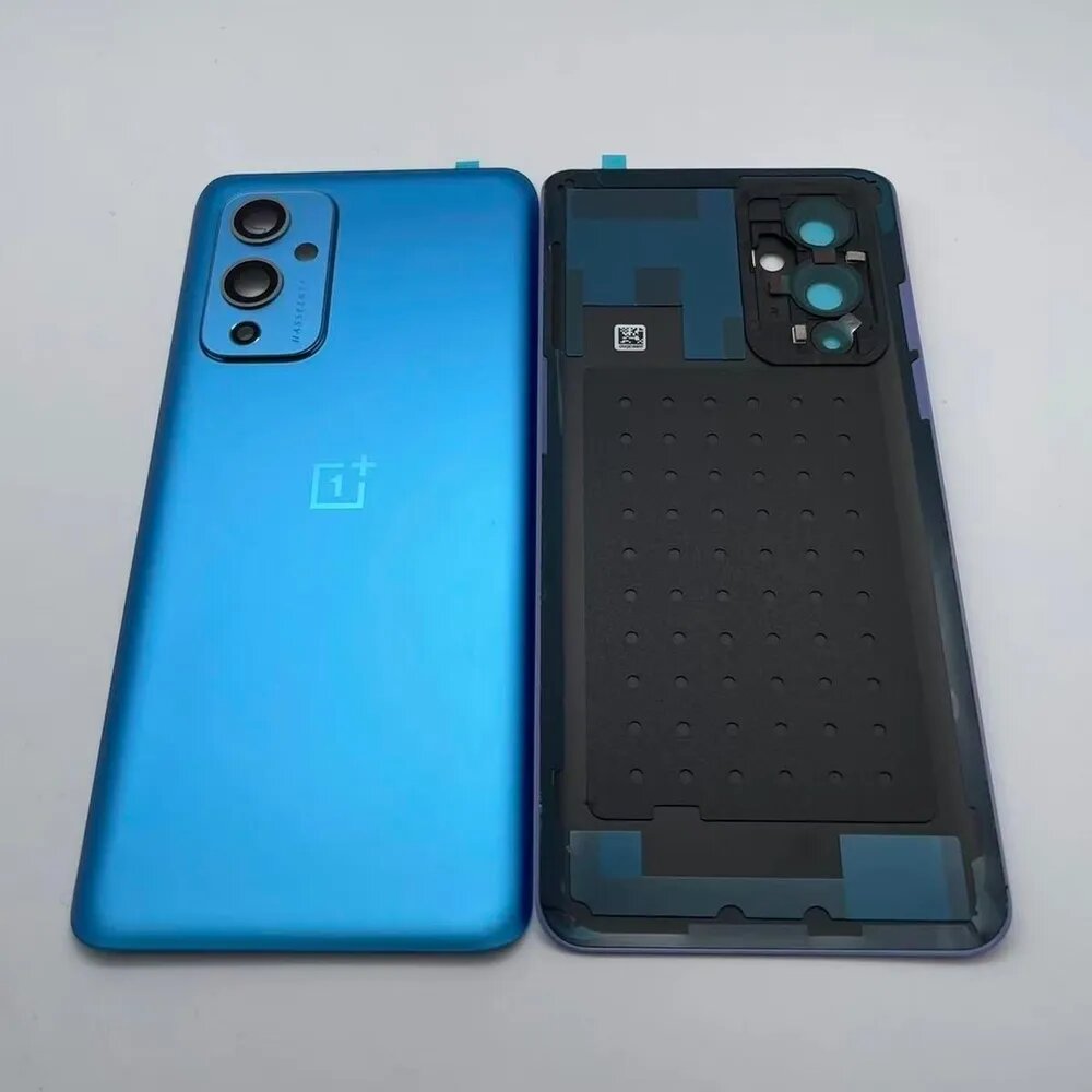 Задняя крышка для смартфона Oneplus 9/ со стеклом камеры синий-oneplus 9 Задняя крышка Премиум