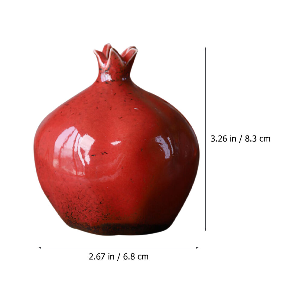 Ваза Для Цветов Формы Граната Оригинальное Убранство Столовой 8 30X6 80X6 80CM