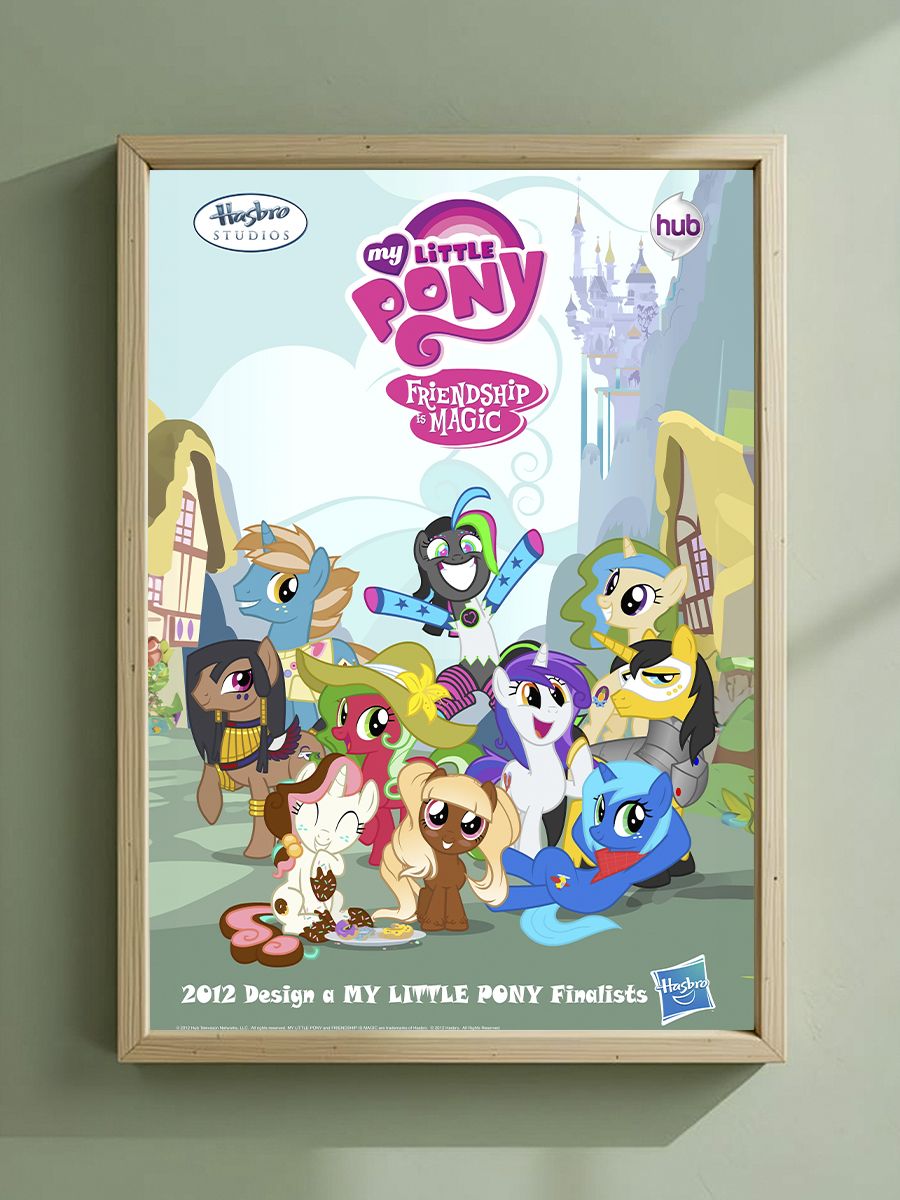 Постер, плакат на стену "My Little Pony / Мой маленький пони" 42 см х 29,7 см (А3)