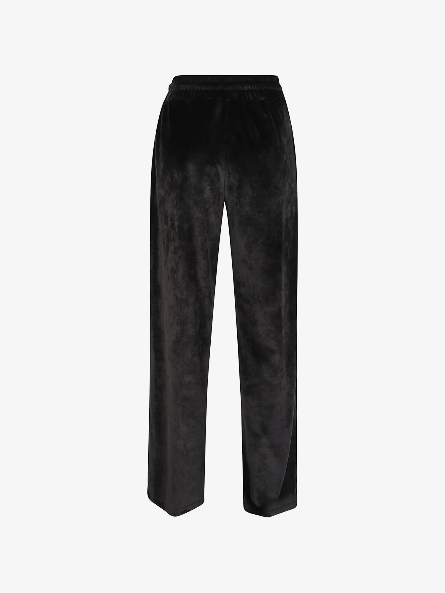 Брюки HINNOMINATE Velvet-effect drawstring trousers, размер 40, черный — фото 1