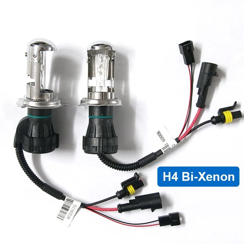 Биксеноновые HID-лампы 55 Вт, 6000 К, H4, 3000 К, 4300 К, 6000 К, 8000 К, 12000 К 3000K Золотой
