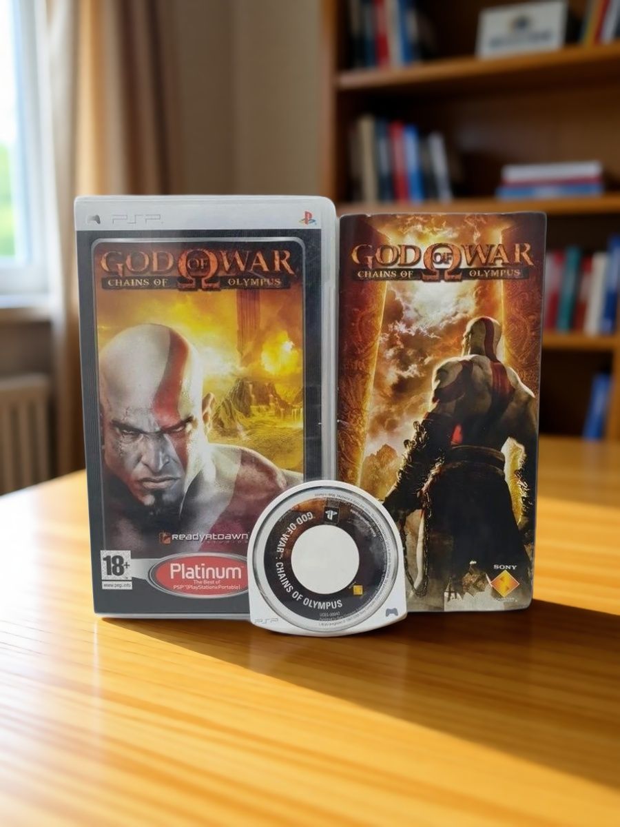 Игра для PSP God of War: Chains of Olympus (God of War: Цепи Олимпа)