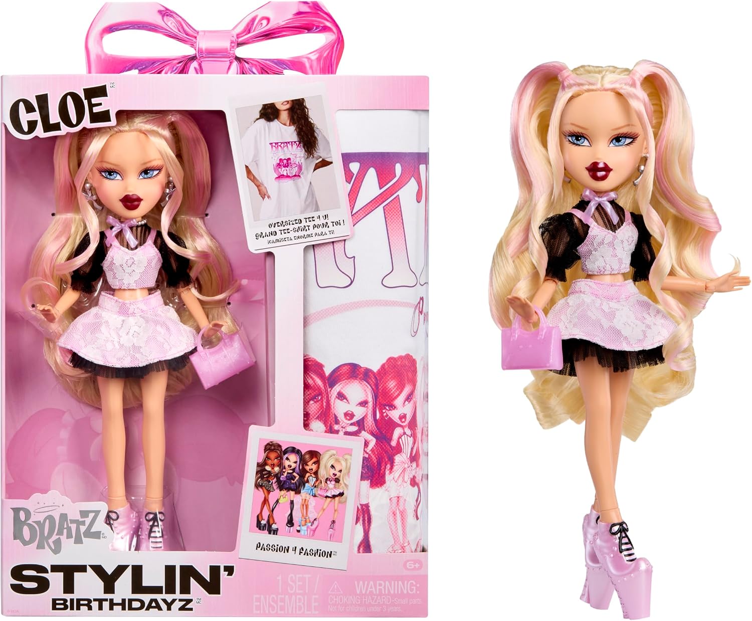 Кукла Bratz Stylin' Birthdayz - Коллекционная кукла Хлоя/Cloe с аксессуарами - Братц 596011