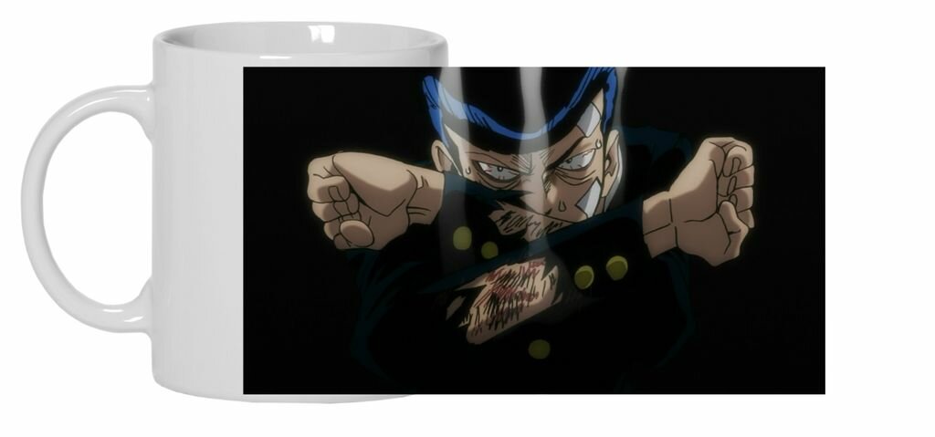 Кружка Моб Психо 100, Mob Psycho 100 №22, Обычная