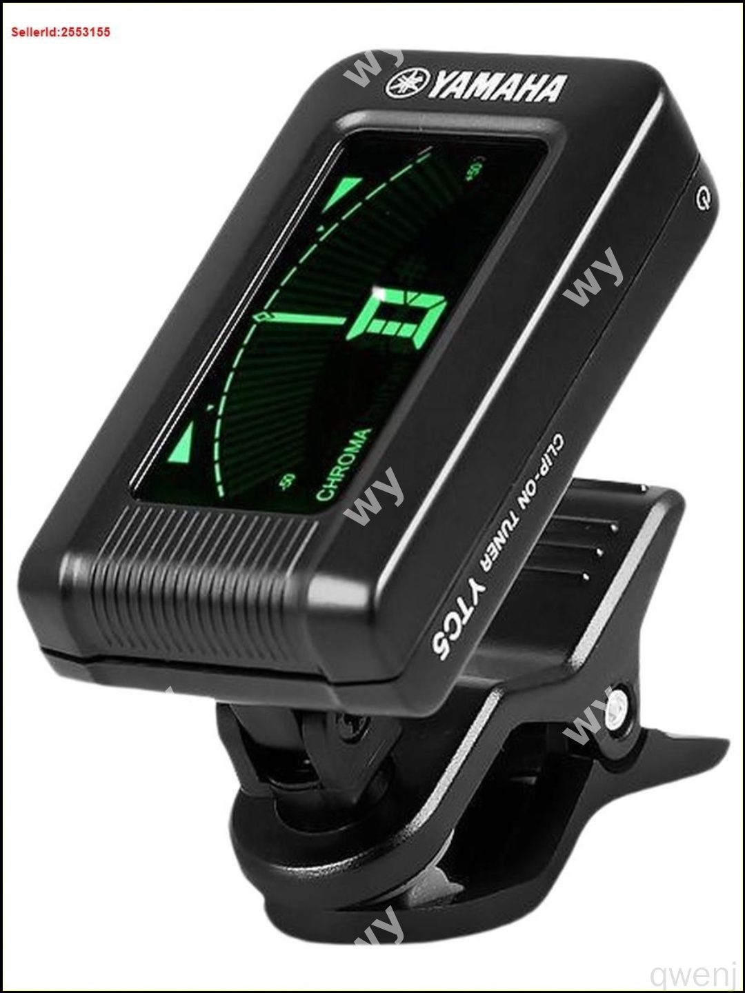 Эксклюзивный тюнер Yamaha YTC5 для гитары, черный