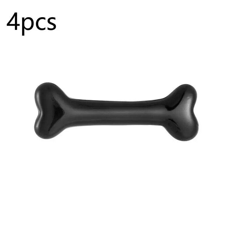Заколки для волос JETTING в форме косточек 4pcs Black