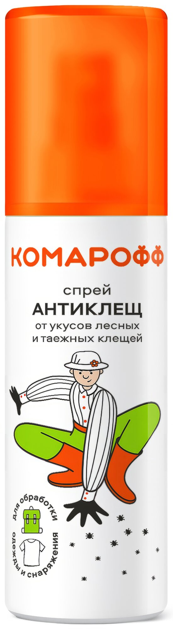 Спрей от клещей Комарофф Антиклещ 125 мл