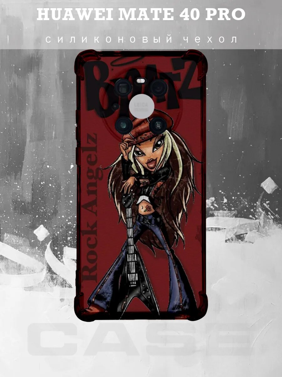 Чехол на Huawei Mate 40 Pro с принтом Bratz Rock Angelz
